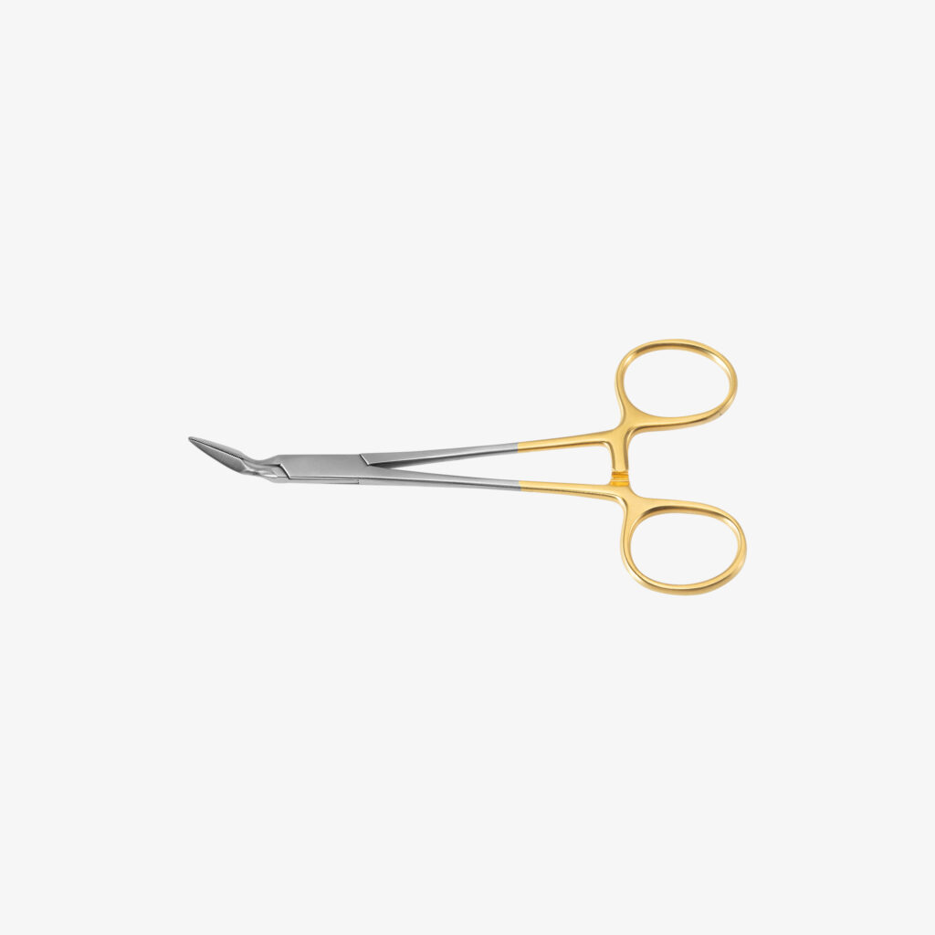 Stieglitz Root Tip Forceps, curved, diamond-coated, 14cm - Young ...